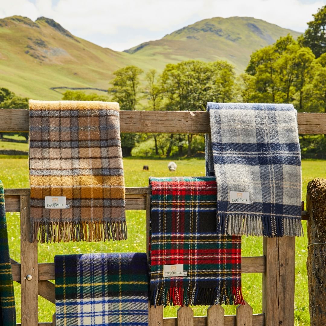Tartan Plaids (Schotse ruit) voor Rustieke en Vintage Interieurs ...
